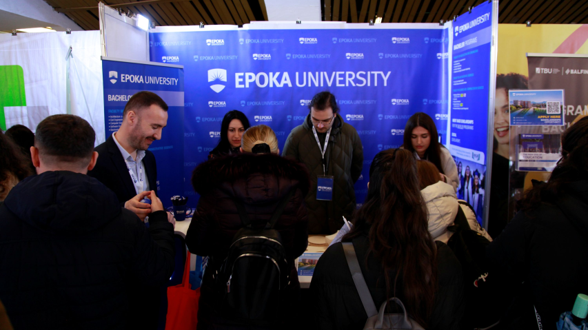 Epoka University at the Work & Study Fair 2025! | News | EPOKA University